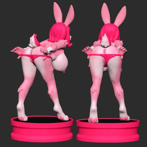 🐇 Furry rabbit | NSFW.・ STL File for 3D printing・Cults
