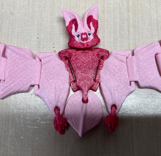 3D printing Flexi Bat • made with Bambu Labs X1 Carbon・Cults