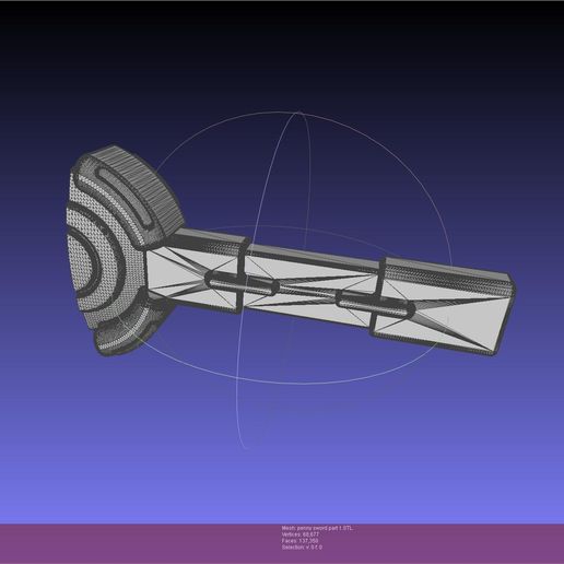 STL file RWBY Penny Floating Array Sword Printable Assembly・3D printer ...