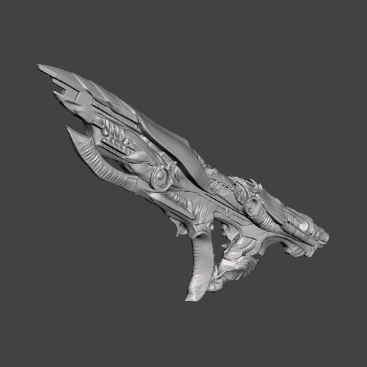 🔫 JUSTICE LEAGUE PARADEMON GUN RIFLE accessoire pour figurines・Fichier ...