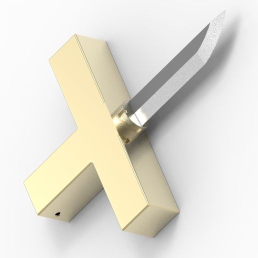 🗡️ Mihawk's Dagger・ STL File for 3D printing・Cults