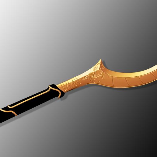 📁 Sling Blade 3D File .STL, Red Rising, Razor, Darrow・ 3D File for ・Cults