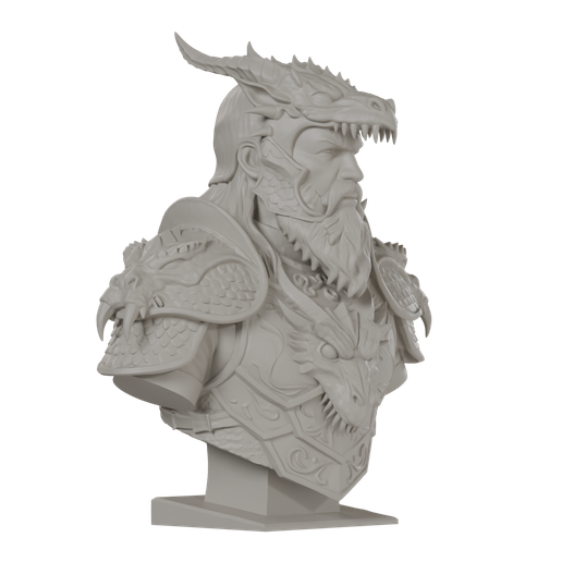 🐉 The Dragon Sovereign・ STL File for 3D printing・Cults