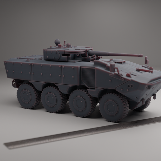 🪖 Iveco SuperAV 8x8・ STL File for ・Cults