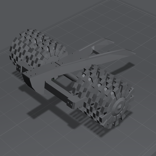 🪖 T-34 Mine Roller UnSupported・Free OBJ File for 3D printing・Cults