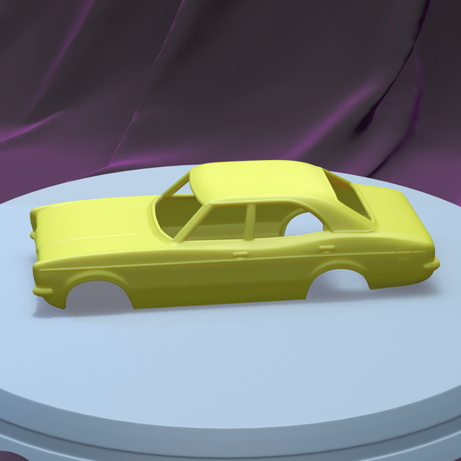 🚙 FORD CORTINA TC MARK III SEDAN 1970 (1/24) printable car body・ STL ...