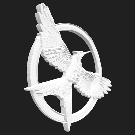 the hunger games symbol coloring pages