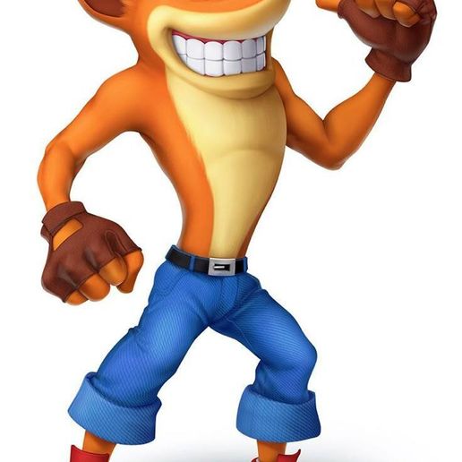 🎮 Crash Bandicoot - Ready to Print 3D Figure・ STL File for 3D printing ...