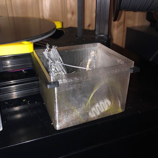 Free 3D file Filament trash can for Anycubic Delta Linear Plus and ...