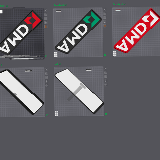 🔦 AMD Logo Lightbox LED Lamp・ 3MF File for 3D printing・Cults