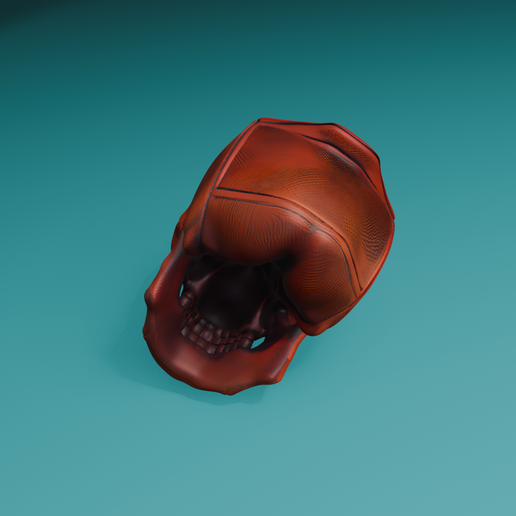 💀 deadpool skull・ STL File for 3D printing・Cults