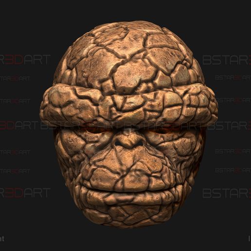 🎬 The Thing Head Wearable - Fantastic Four Movie 2025 -Marvel Comics ...