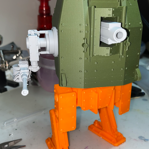 😵 Foxhole Dead Harvest Centurion Mech・Free 3D File for 3D printing・Cults