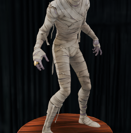 👻 The Mummy (Universal Classic Monsters) 3D Printable STL with Base ...