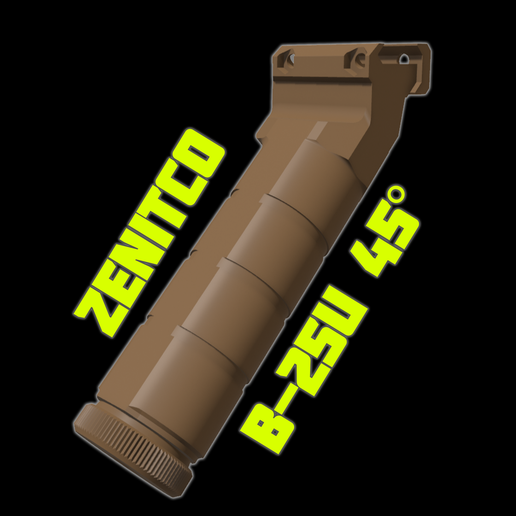 🔥 Zentico B-25U 45° Foregrip - Escape from Tarkov! 🔥・ STL File for 3D ...