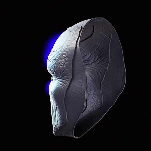🎭 Spawn Mask - Life-size Spawn Mask・ STL File for 3D printing・Cults
