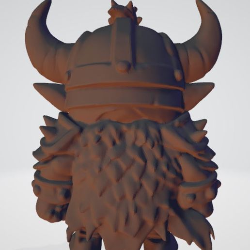 STL file chibi DND mini Orc brute ♟ ・3D print model to download・Cults