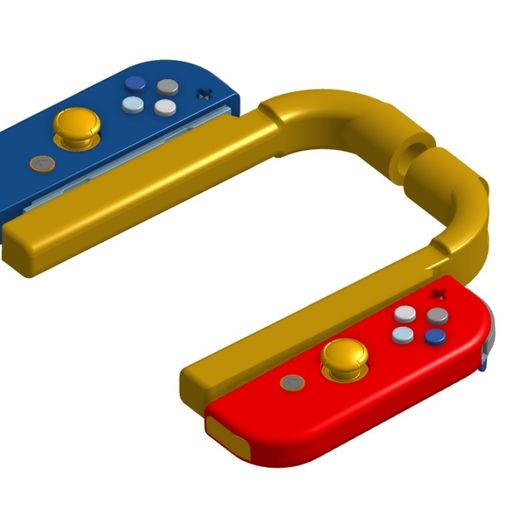 🌉 NINTENDO SWITCH DUAL CONTROLLER SWIVEL BRIDGE・Free 3MF File for 3D ...