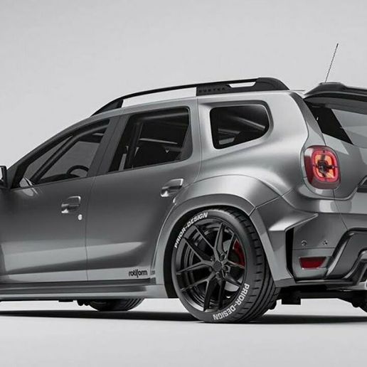 🚗 1/18 Solido Dacia / Renault Duster Prior Body Kit・ 3D File for 3D ...