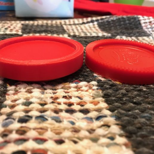 ️ Cracker Barrel Checkers Play Piece・Free 3D File for ・Cults