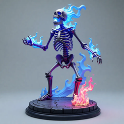 💀 Skeleton #23・ STL File for 3D printing・Cults