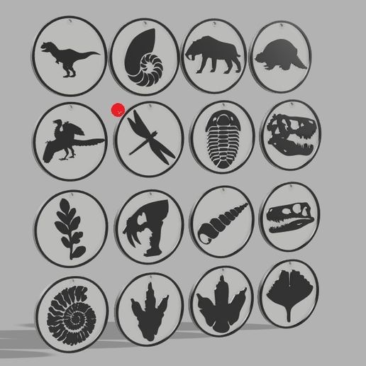 🗝️ Porta-chaves Meganeura・Arquivo STL para Impressão 3D・Cults