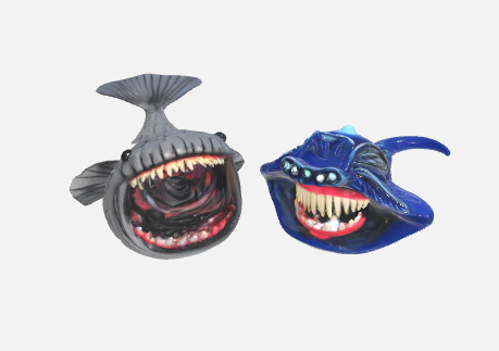 👹 SCP THE BLOOP AND EL GRAN MAJA・ STL File for 3D printing・Cults