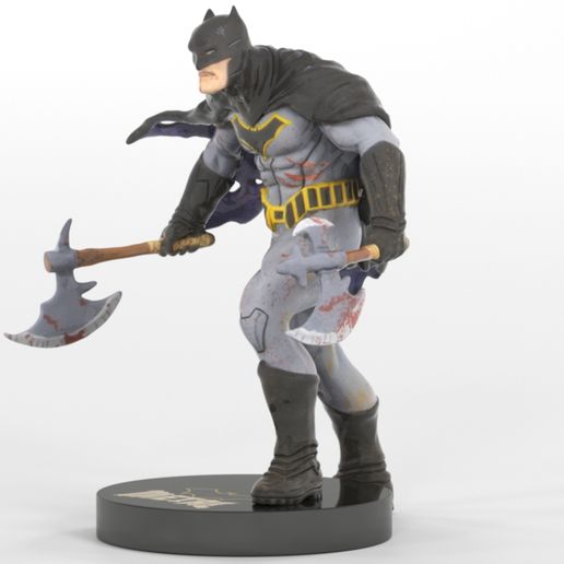 🧞‍♂️ DC Collectibles Designer Series: Metal Batman by Greg Capullo Mini ...