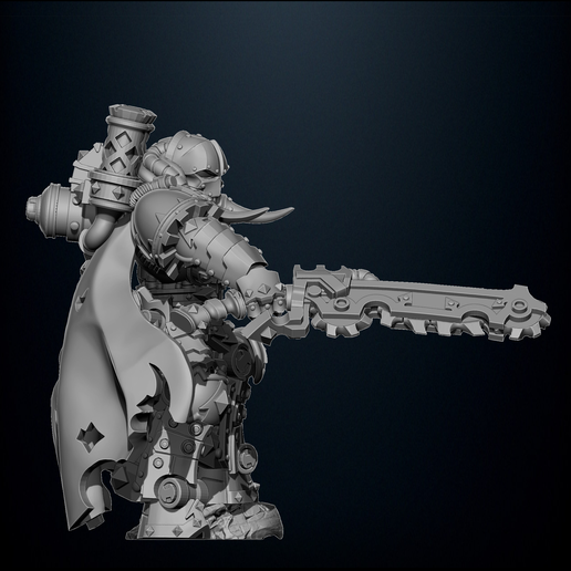 🎲 Steel fighters knights commander・ 3D File for ・Cults