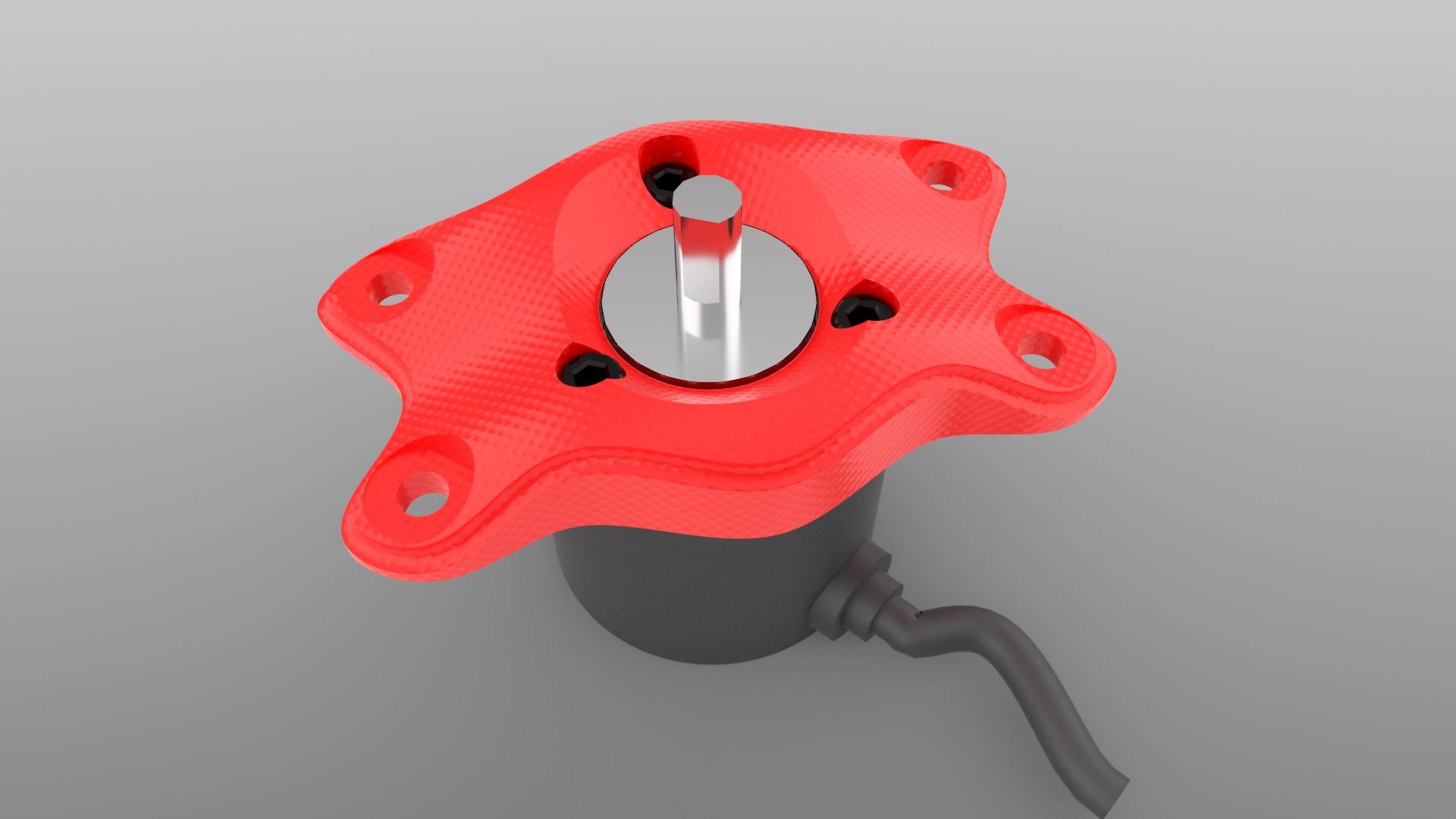 Download free STL file Bracket for Rotary Encoder • 3D printer object ...
