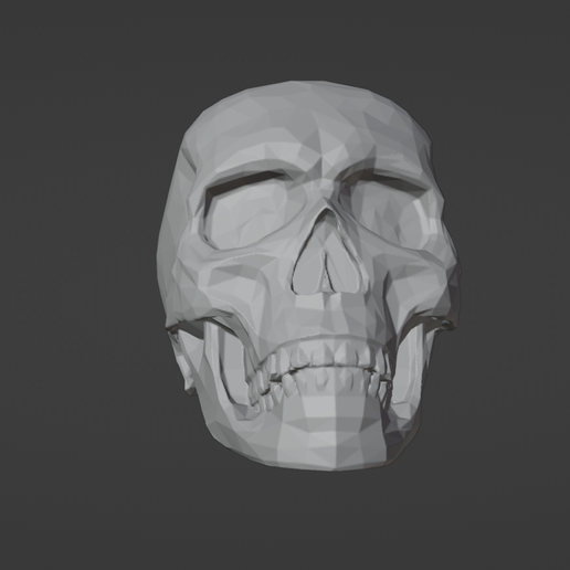 💀 Human Skull・Free STL File for 3D printing・Cults