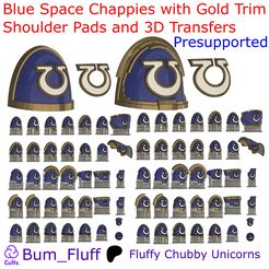 Download 77 3D models from Shoulder Pads and 3D Transfers listed by Bum ...