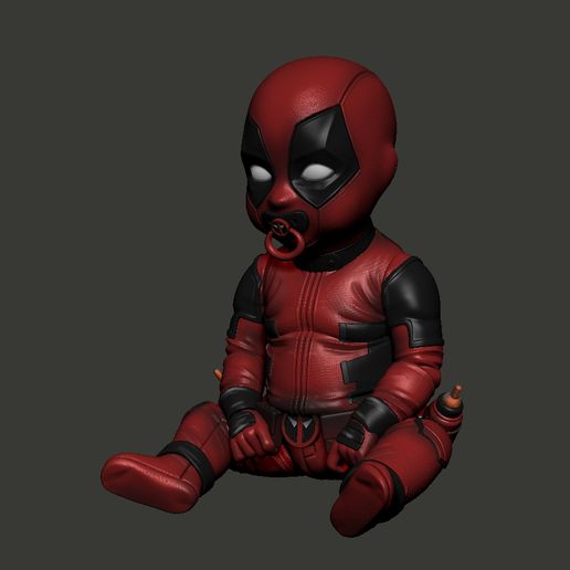👶 Babypool Baby Deadpool・ STL File for 3D printing・Cults
