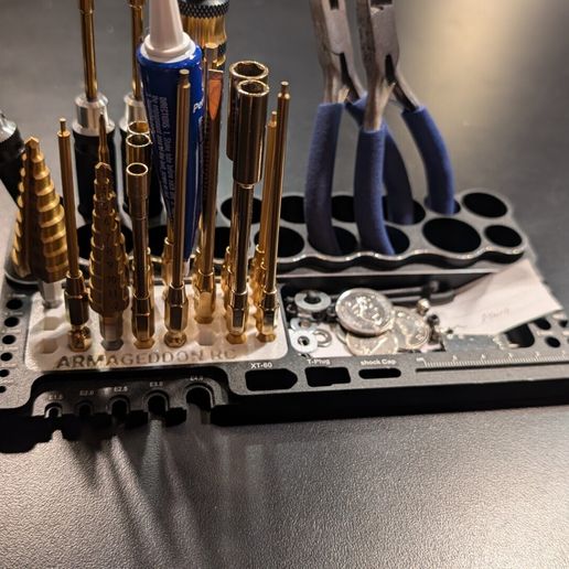 🪛 Injora Screwdriver Tray Insert Hex Bit Holder FREE・Free STL File for ...