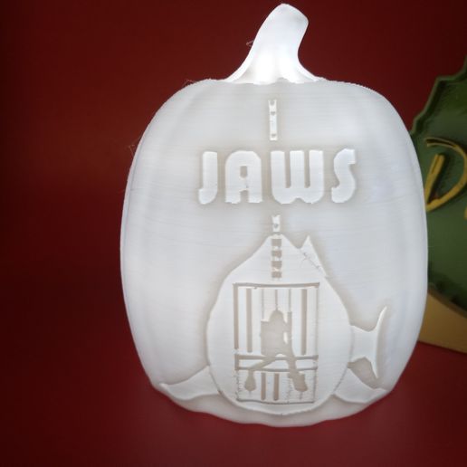 jaws stencil pumpkin