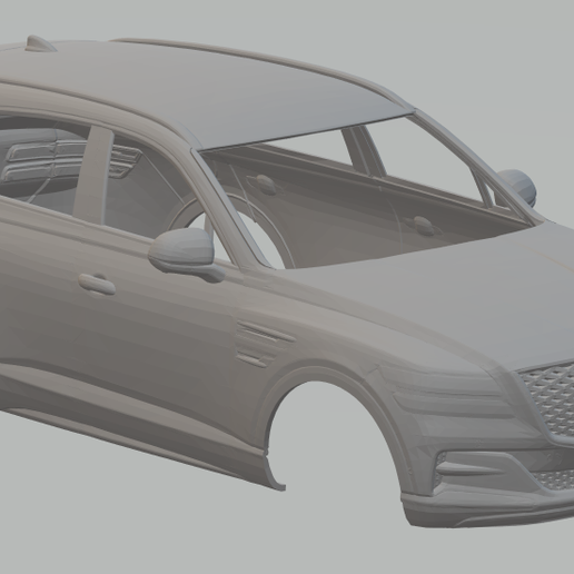 Descargar archivo STL genesis gv80 2022 • Diseño imprimible en 3D ・ Cults