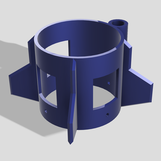 STL file Center fins with guide for Ø50 mm rocket 🚀 (OBJ and 3MF)・3D ...