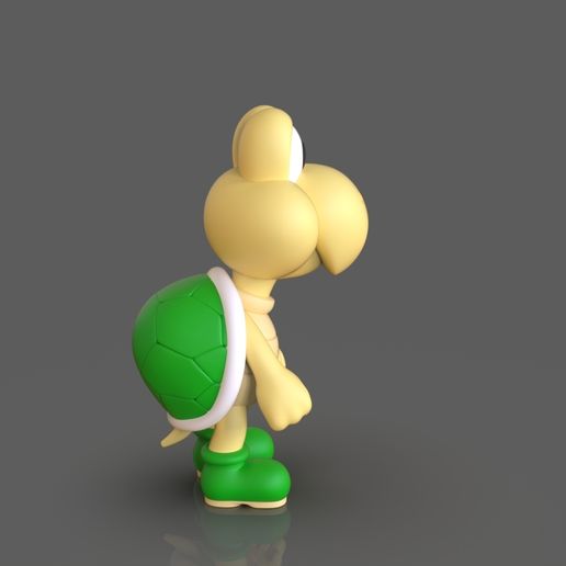 🐢 Koopa troopa・ STL File for 3D printing・Cults