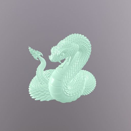 🐍 Snake of Infinity For 3D printing・ STL File for 3D printing・Cults