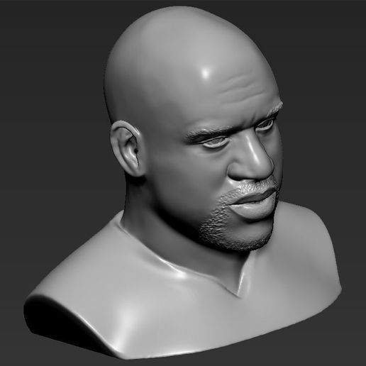 👤 Shaq ONeal bust ready for full color 3D printing・ 3D File for 3D ...