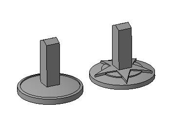 🏛️ Picket posts (TT/H0)・Free STL File for 3D printing・Cults