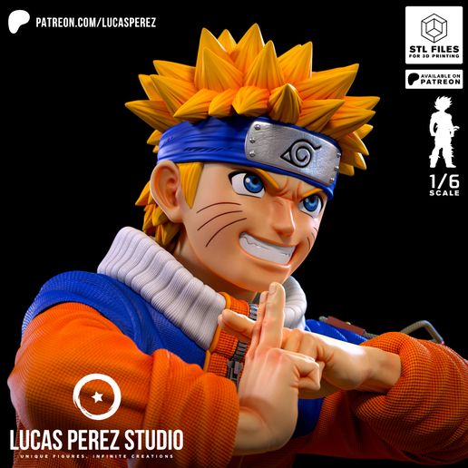 👾 NARUTO・ 3D File for 3D printing・Cults