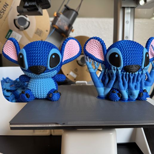 🧸 Stitch Knitted - Crochet - STL & 3mf Multicolor・3D Print with the A1 ...