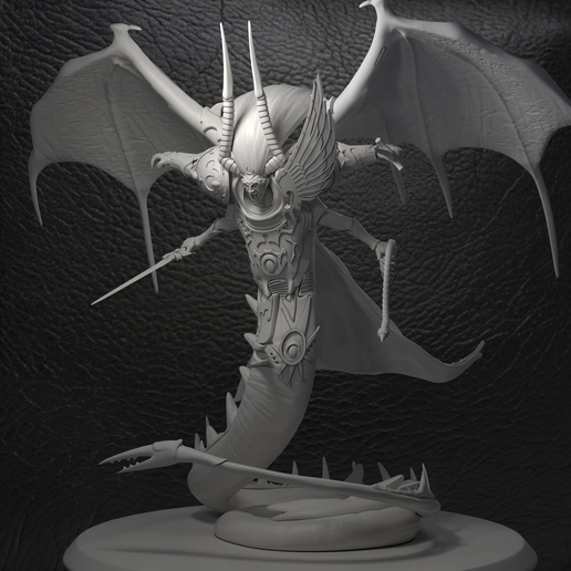 🤴 Fulgrim Daemon Prince・ 3D File for 3D printing・Cults