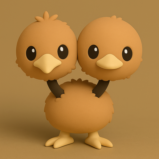 🐉 Pokemon Doduo evolution pack x 3 units・Archivo STL para Impresión 3D ...