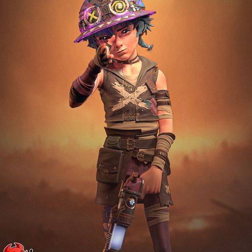 👾 Isha・ STL File for 3D printing・Cults