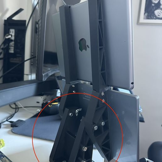 Desktop Panel Mount for Winwing Winctrl Panels - Cults3D 3D Model | 3Drop