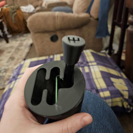 3D printable Car cupholder manual transmission fidget toy • made with ...