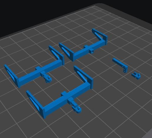 🖼️ FRAME MOUNT TRAILER HITCH (SMALL SCALE)・ STL File for 3D printing・Cults
