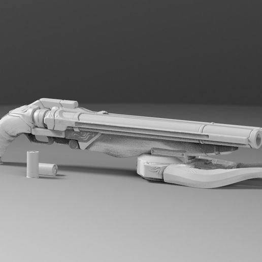 STL file DOOM shotgun for cosplay 🔫 ・3D printable model to download・Cults